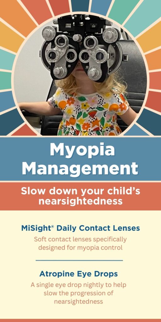 Myopia Management rack card final | Crozet Eye Care